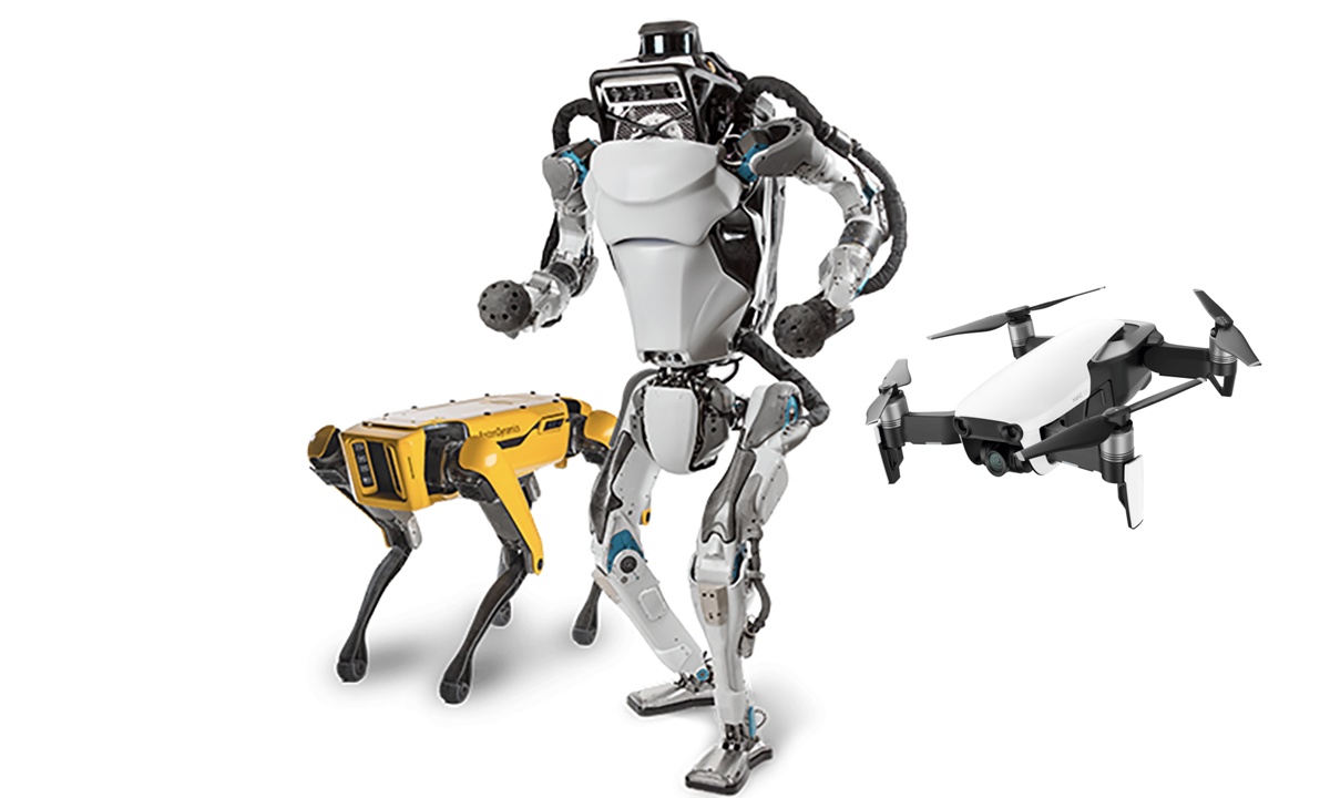 机器人无人机领域应用 - OAKchina